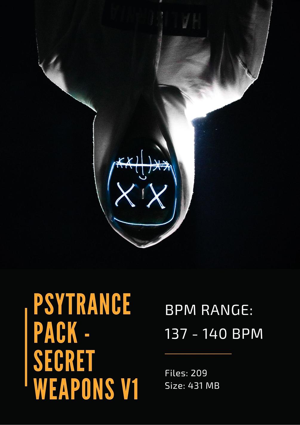 Psytrance Sample Pack - Secret Weapons V1