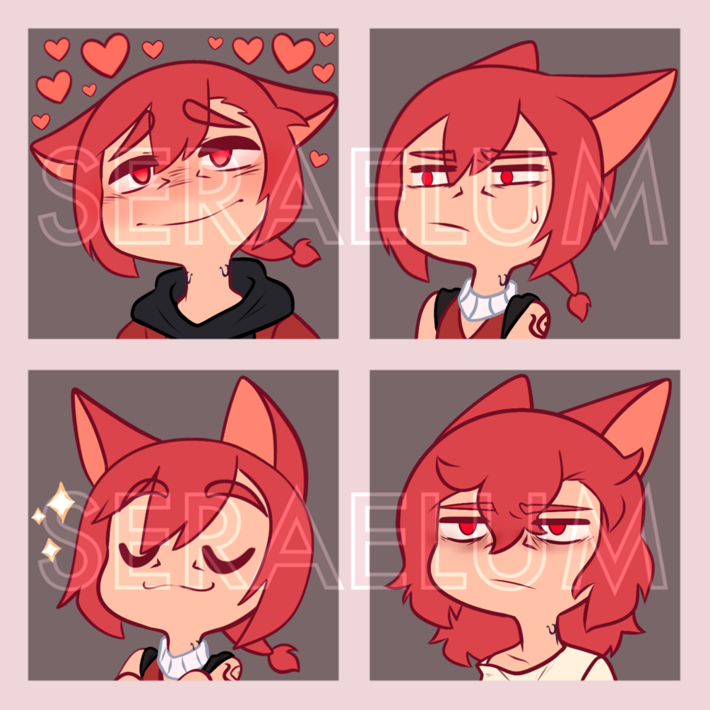Catboy Emote Set