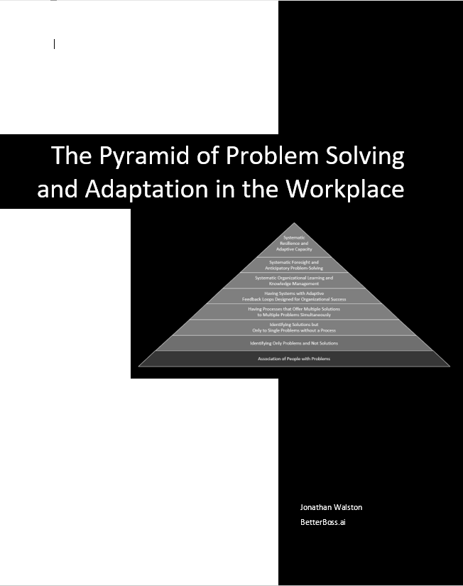 The Pyramid of Problem Solving and Adaptation in the Workplace