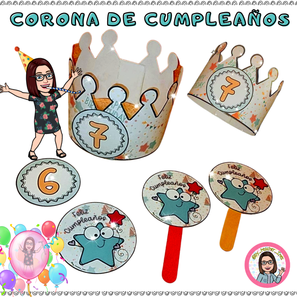 CORONA CUMPLEAÑOS