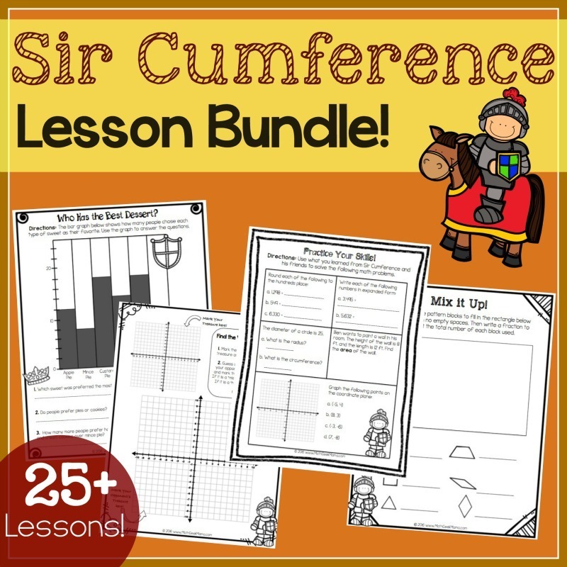 Sir Cumference Books Lesson Bundle