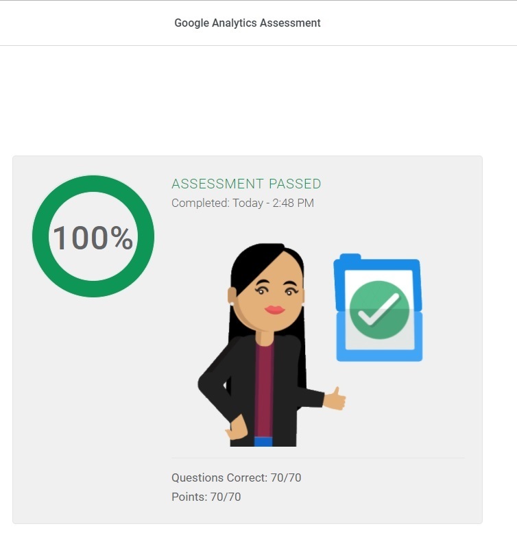 Google Analytics Individual Qualification Exam Answers 416 Answers For ions 