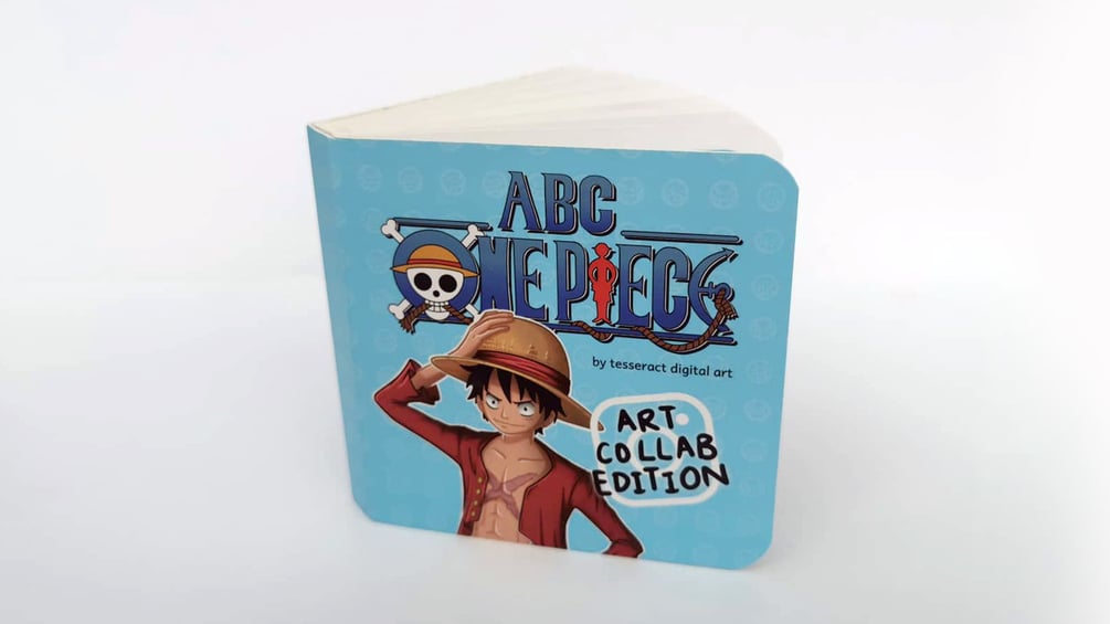One Piece ABC fan art book