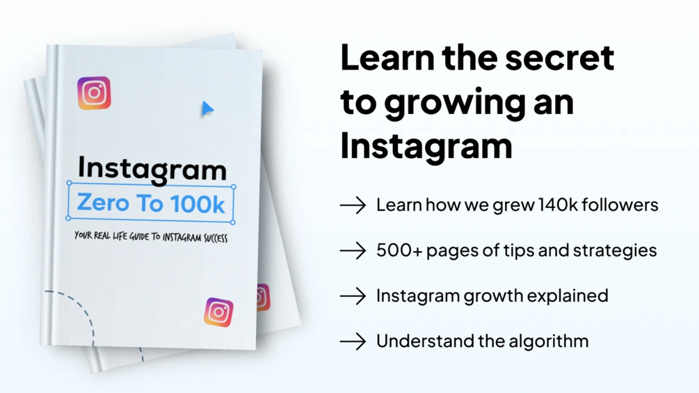 Boost your Instagram to 100k followers guide