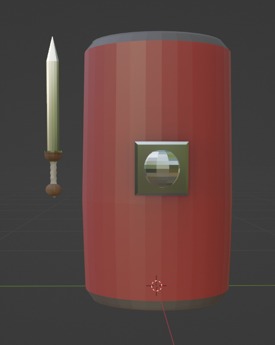 Roman Gladius and Scutum (Roman Shield) for VRChat (Updated!)