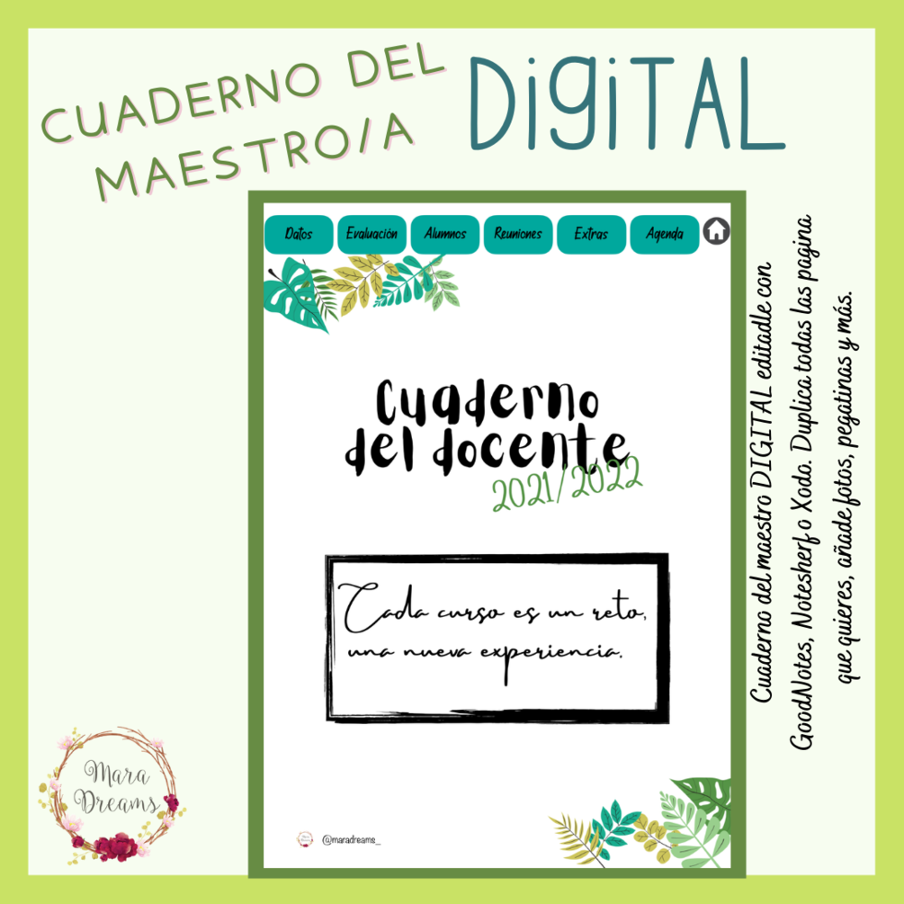 Cuaderno del docente (Digital interactivo)