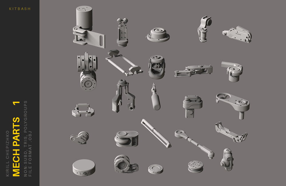 Mech parts set 1