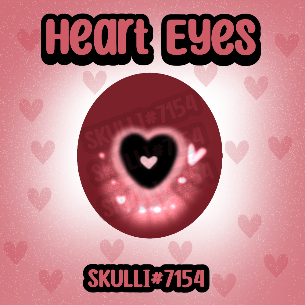 Heart Eye Textures [Commercial License]