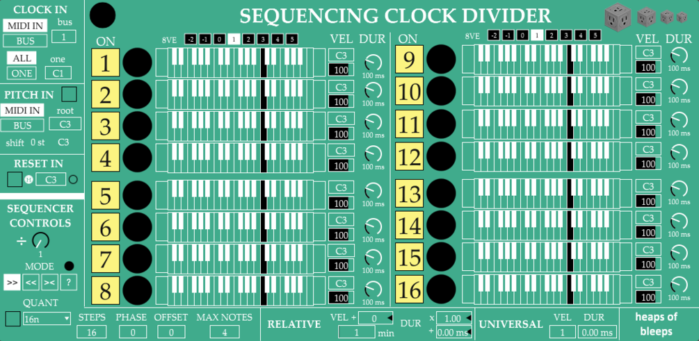Sequencing Clock Divider
