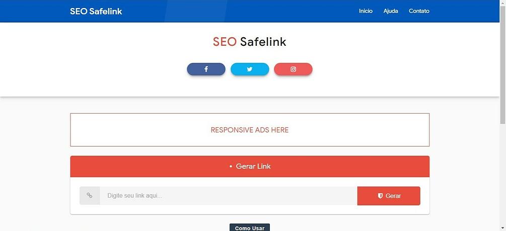 SEO Safelink Template Para Blogger