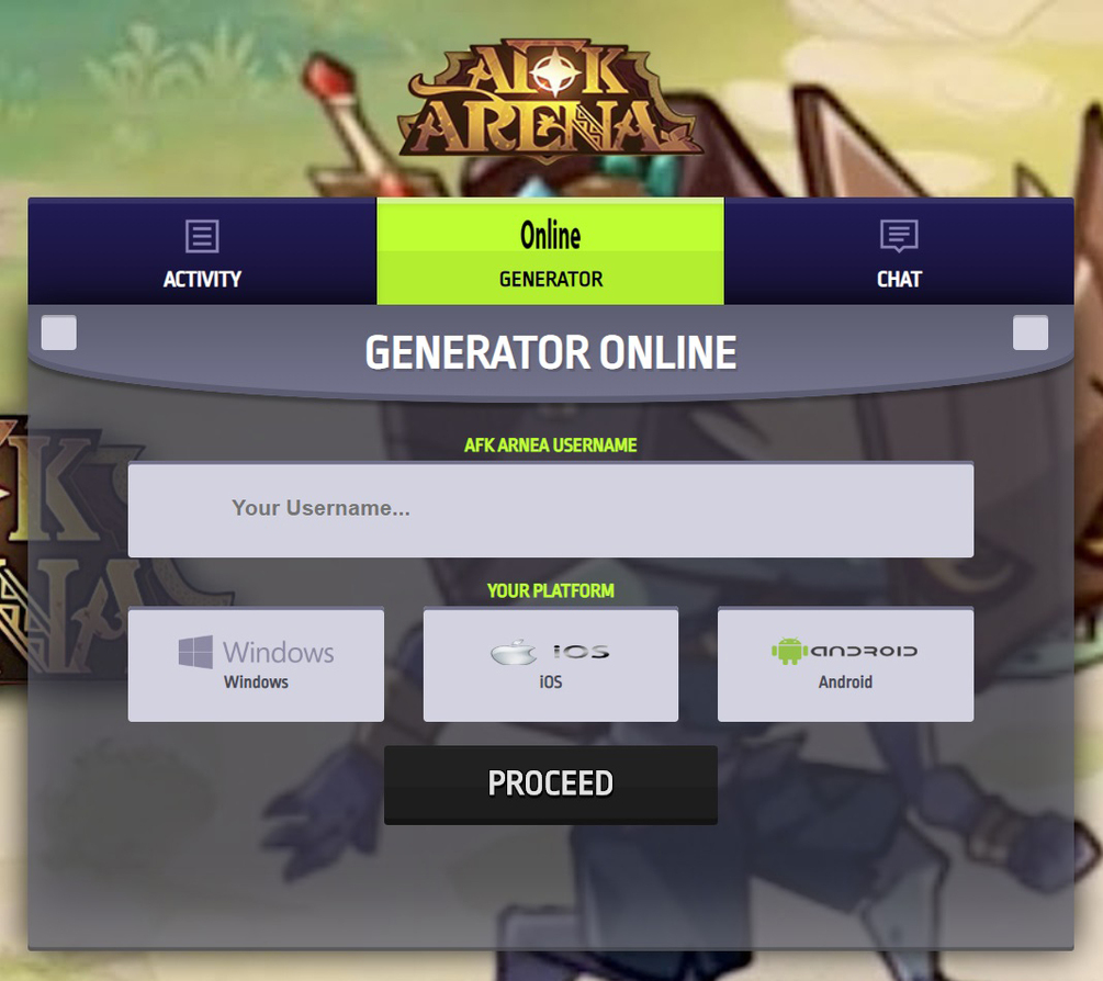 AFK Arena APK Mod Hack For Diamonds