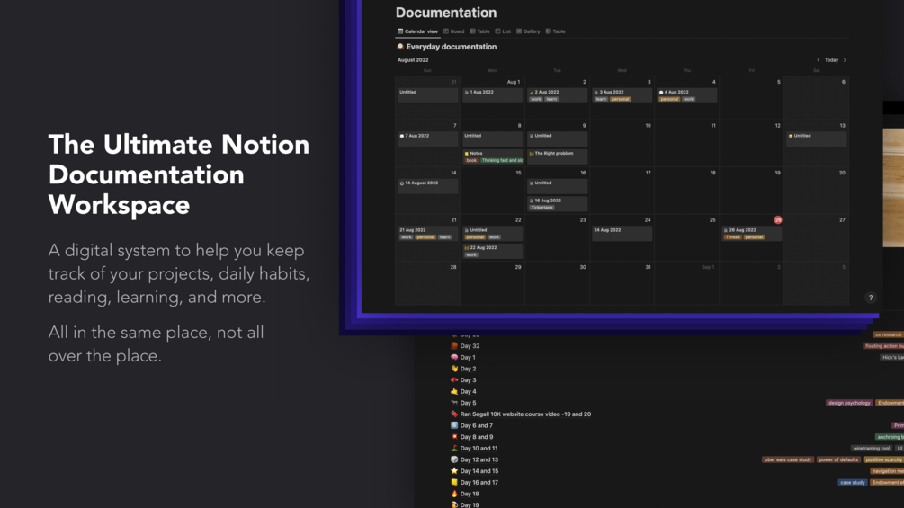 The Ultimate Notion Documentation Workspace