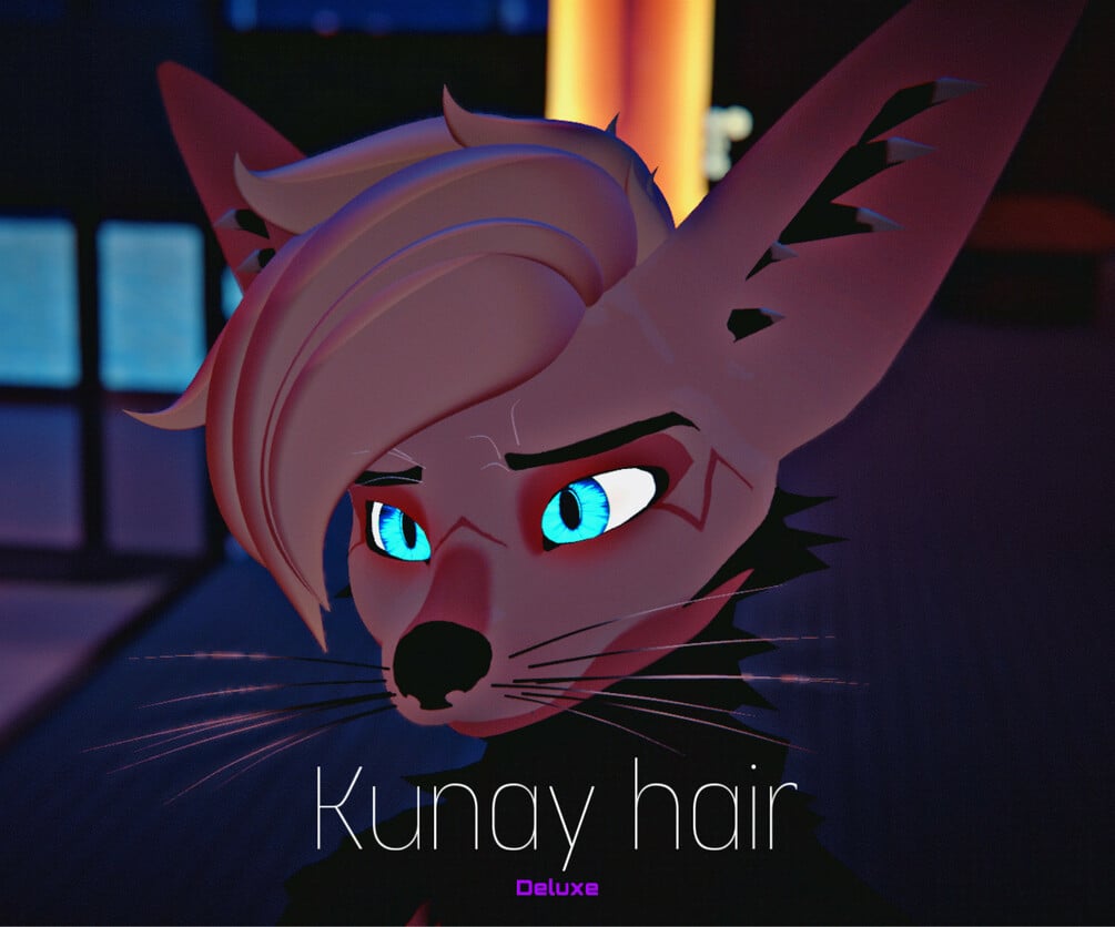 VRC Kunay Deluxe Hair 🌸 🎄