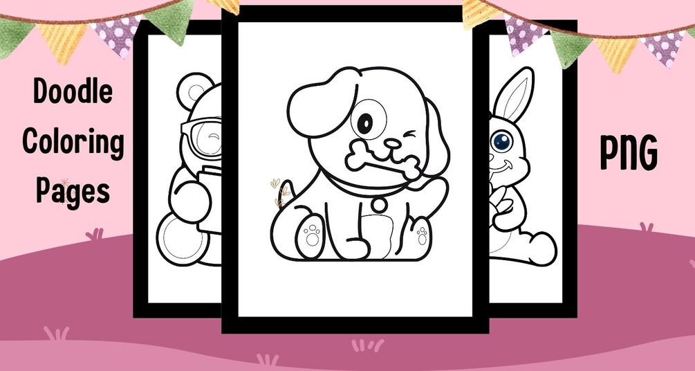 Cute Doodle Coloring Pages