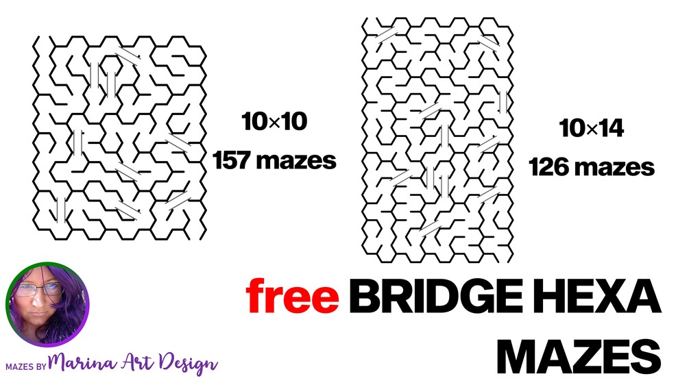 FREE Bridge HEXA Mazes For TESTING