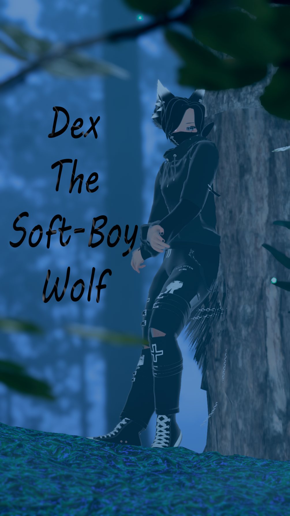 Dex The Soft-Boy Wolf (VrChat Avatar) PC + Quest Version