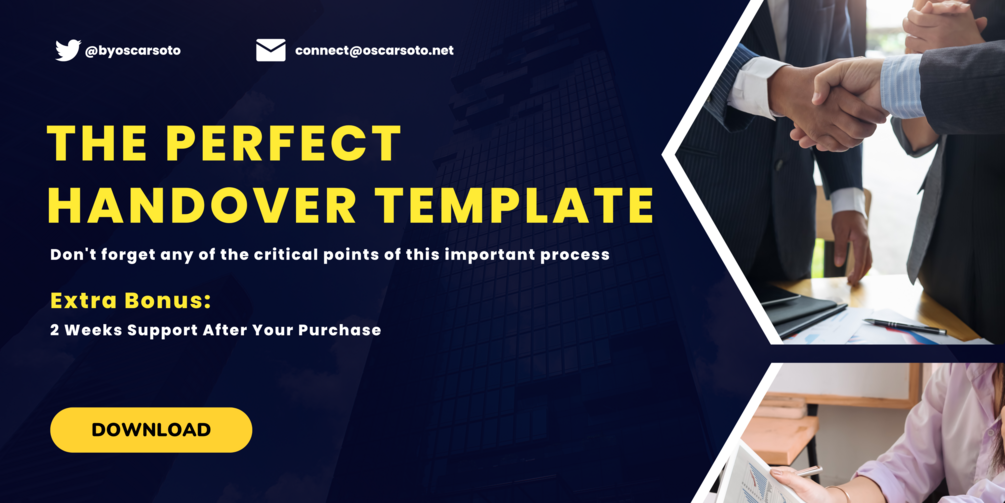 The Perfect Handover Template