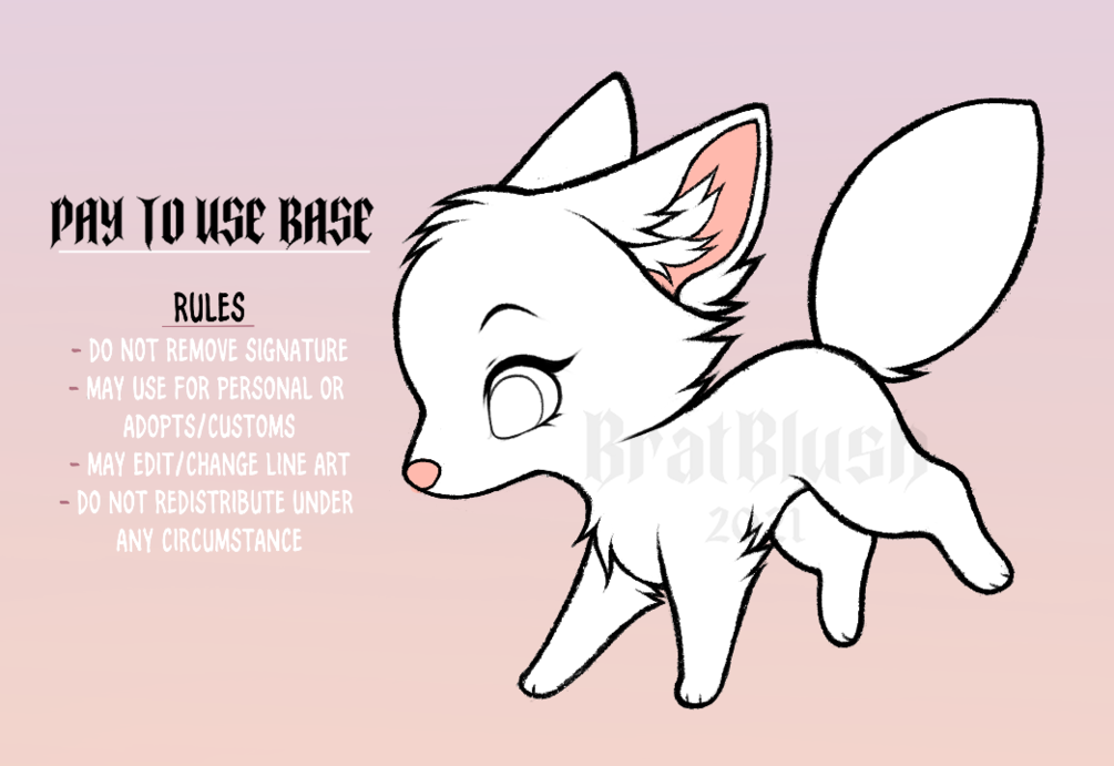 Chibi Fox Base