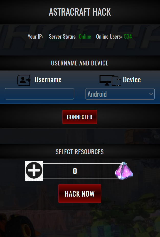 Astracraft Hack Unlimited Crystals