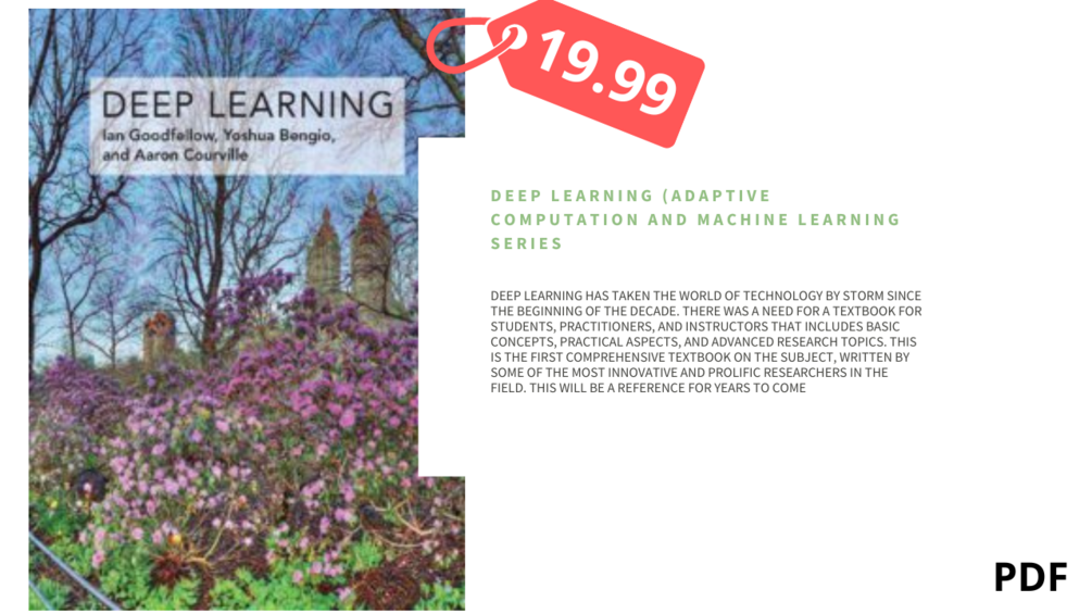 Deep Learning Adaptive Computation And Machine Learning