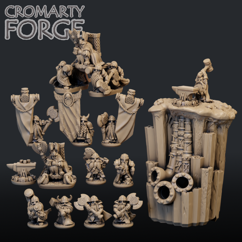 10mm Dwarfs: Hero Pack