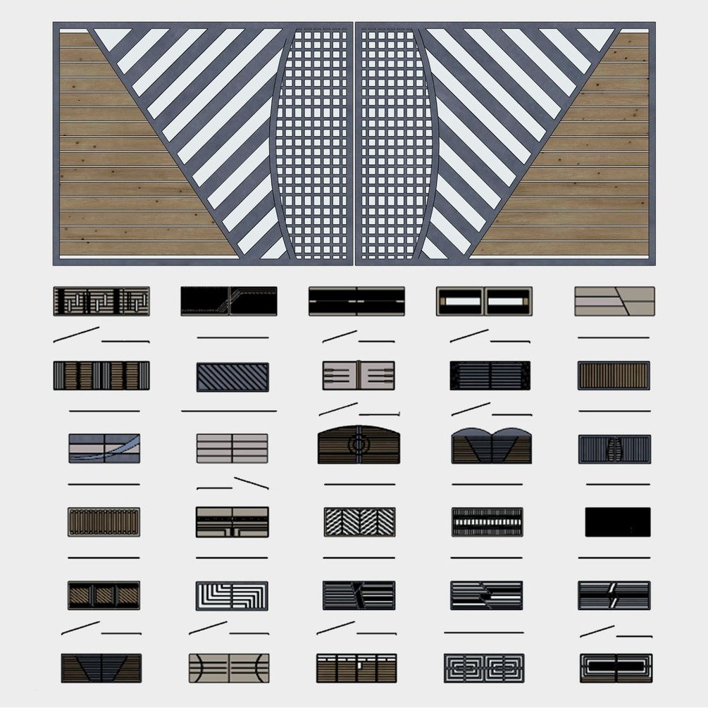 ArchiCAD Contemporary Gates