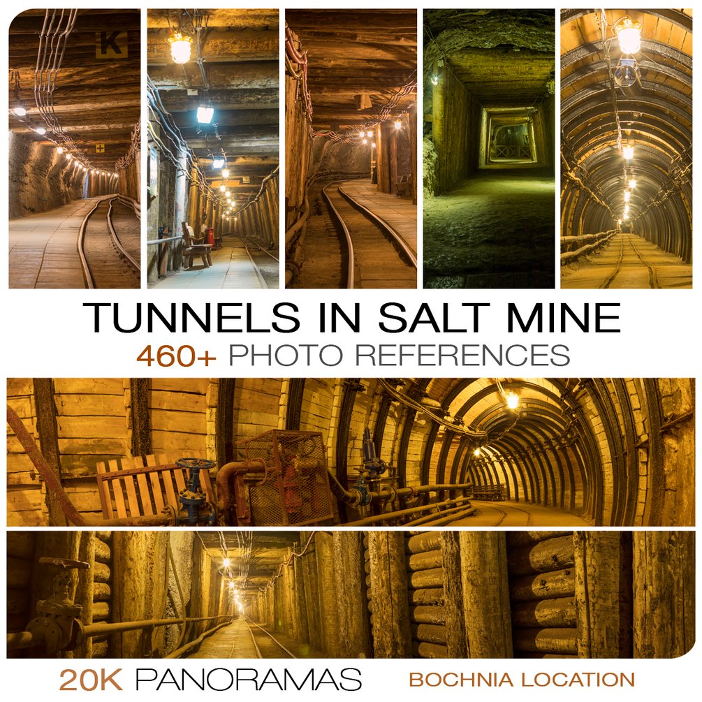 TUNNELS IN SALT MINE