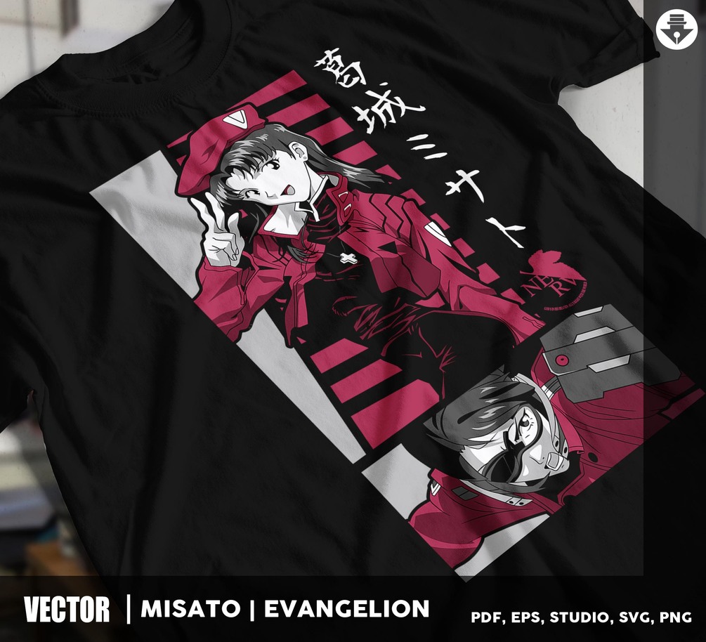 Vector Misato Evangelion