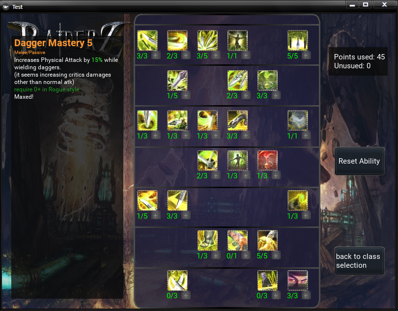 RaiderZ Build Calculator