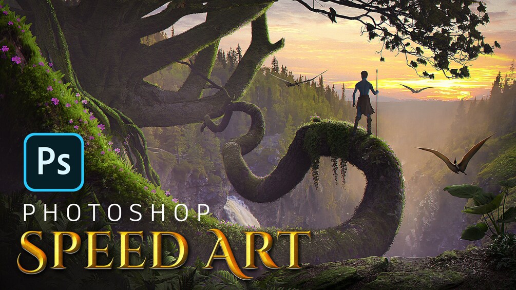 Fantasy Scene Photo Manipulation | Photoshop