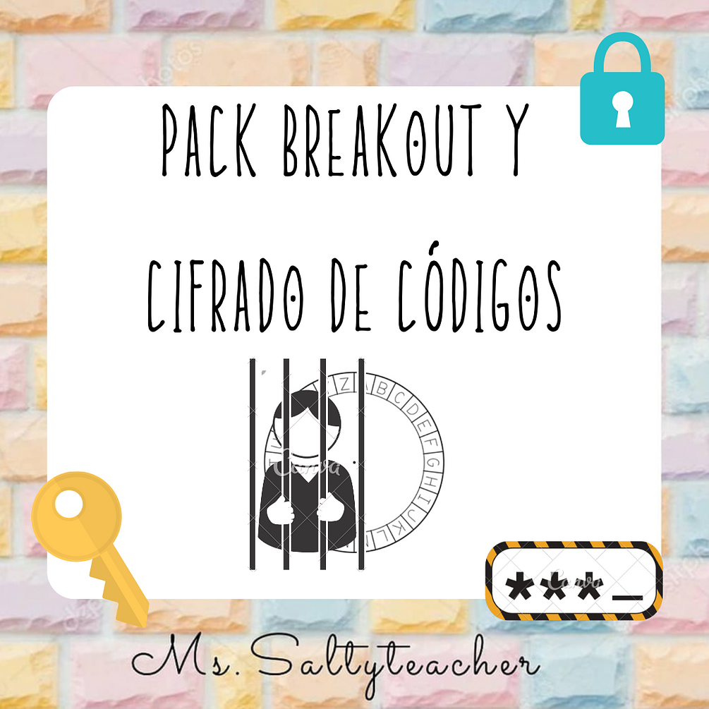 Pack para elaborar breakout y escape room
