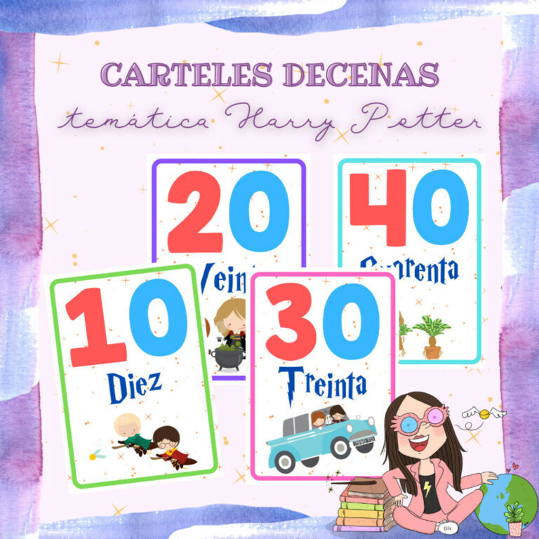 CARTELES DECENAS HARRY POTTER