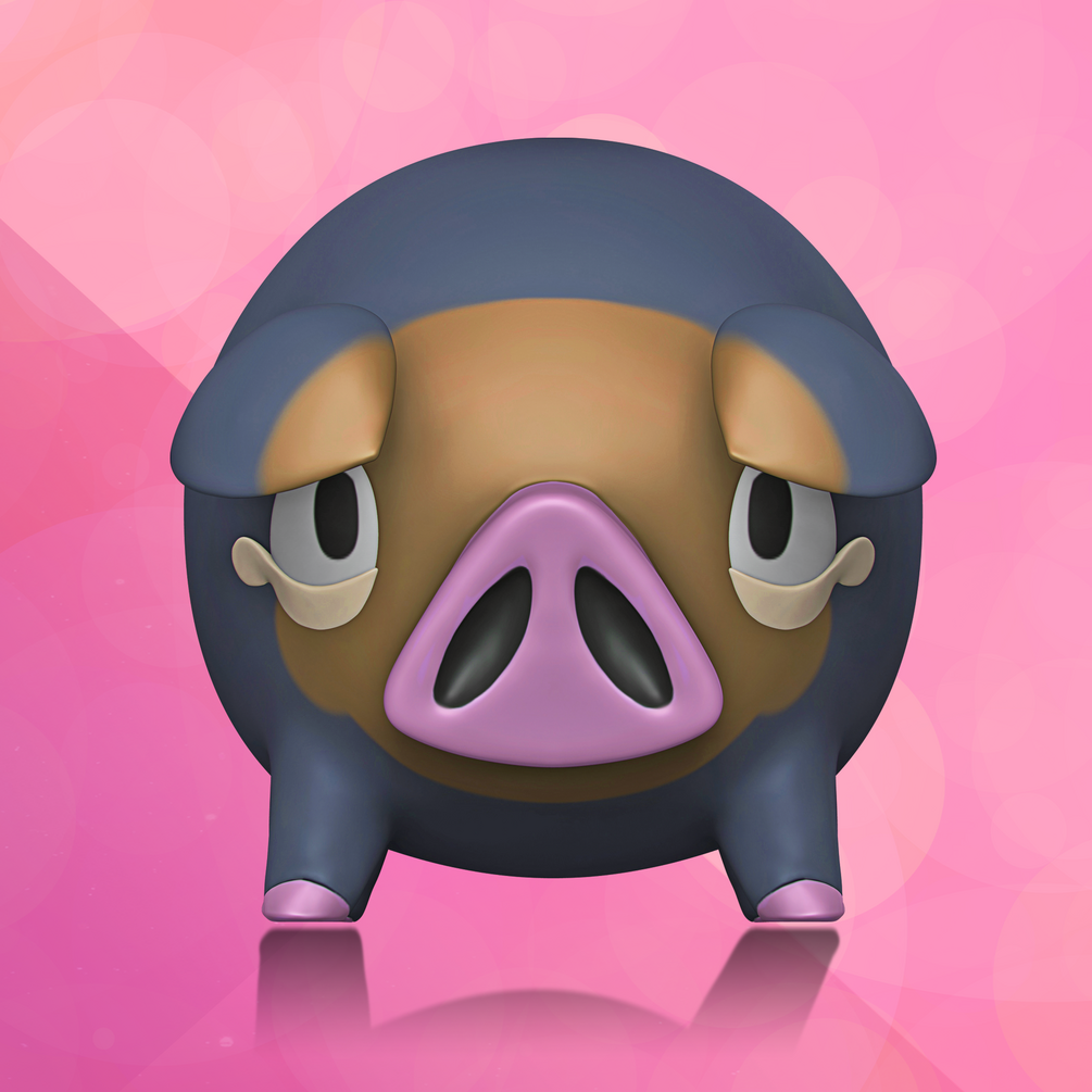 Lechonk - Pokemon Scarlet & Violet | STL file