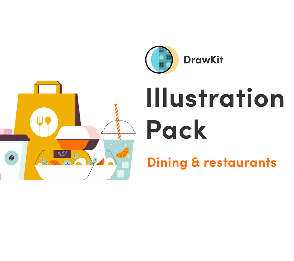 Restaurants & Dining Illustrations