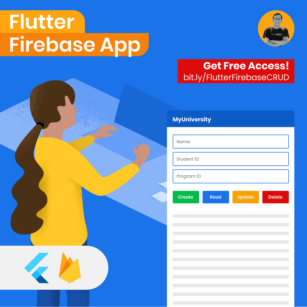 My Flutter College - Flutter Firebase CRUD Tutorial