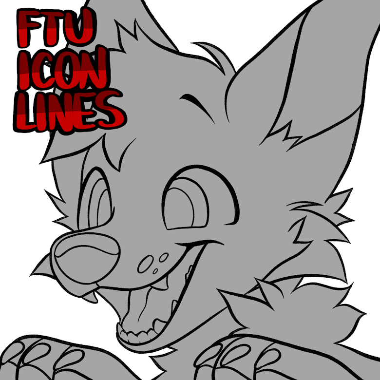 F2U Furry Icon base (OLD 2020)