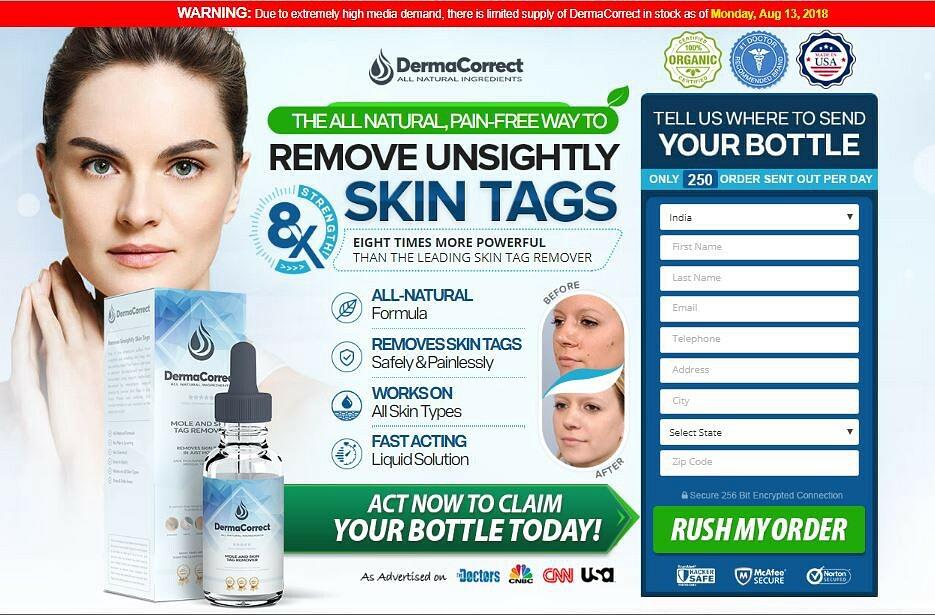 Derma Correct skin care fast and safely
