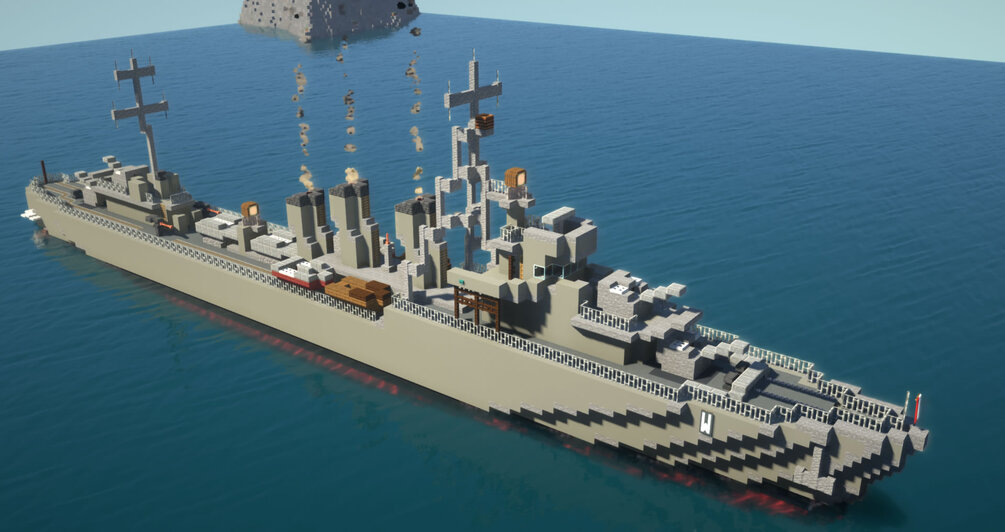 Minecraft Wicher-class Destroyer