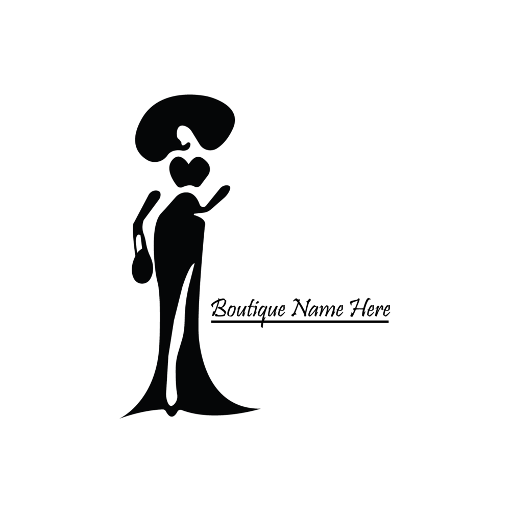 Logo design for female fashion boutique