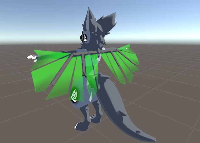 Protogen Wings (Unity Ready for NKD)