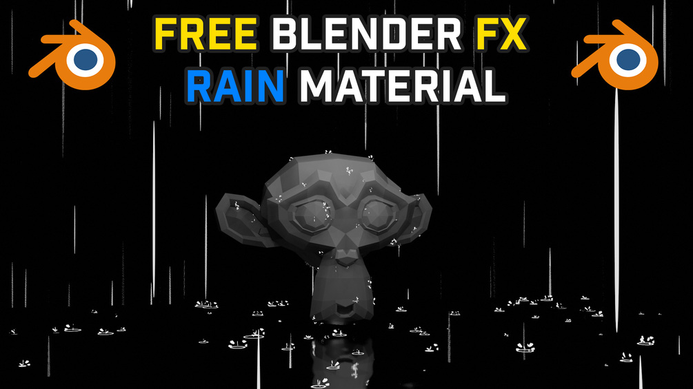 Blender Rain FX Material