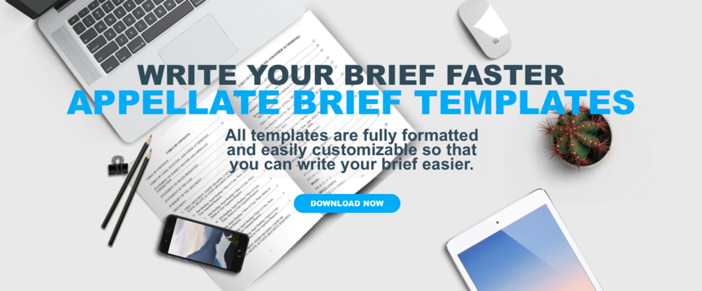 Appellate Brief Template