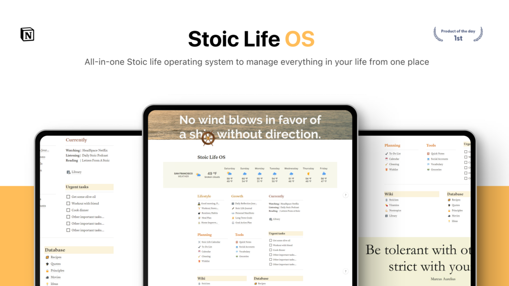 Stoic Life OS