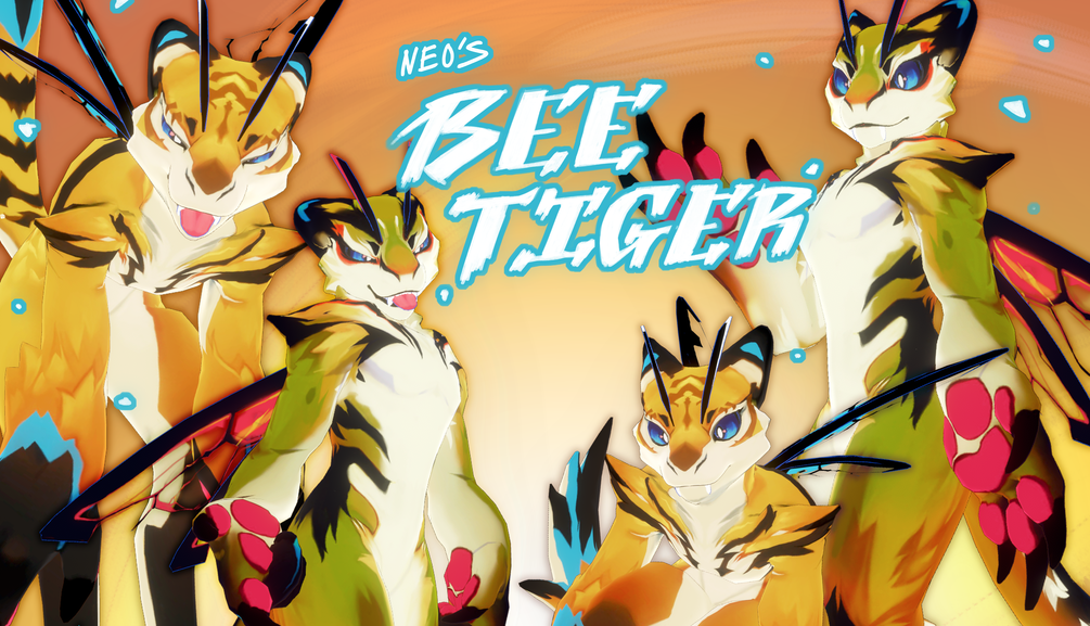 Neo's Tiger Bee [VRCHAT AVATAR - PC]