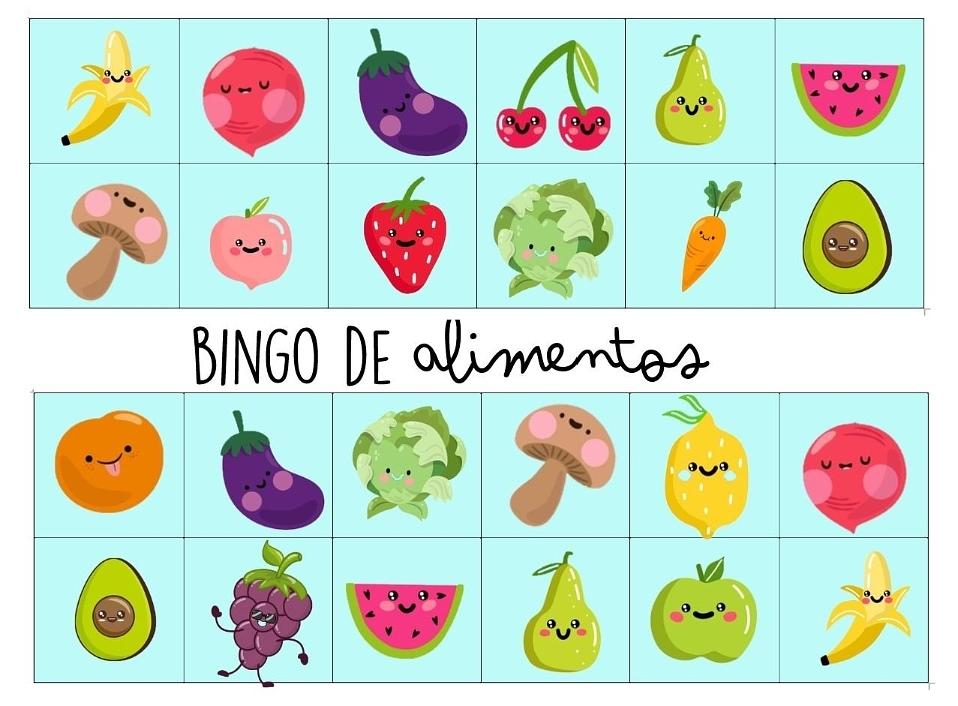 Bingo de las frutas