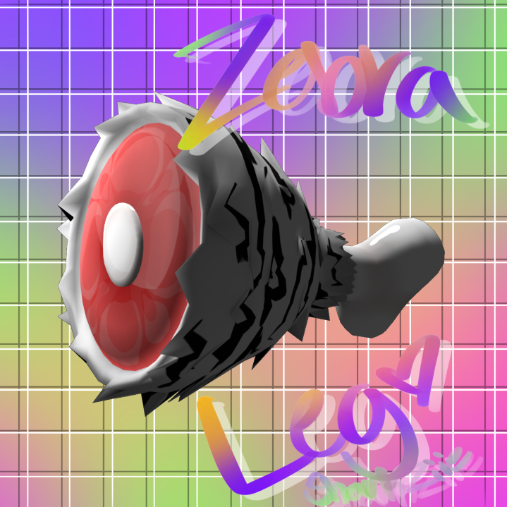 Zebra Leg prop//Vrchat