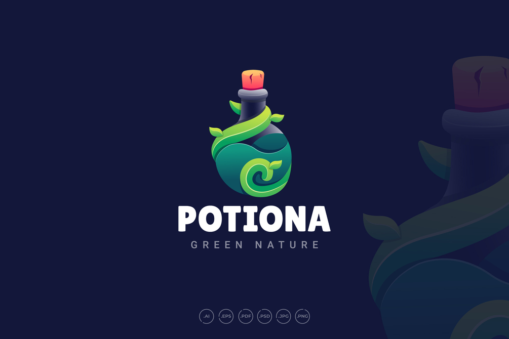 Potion Logo Template