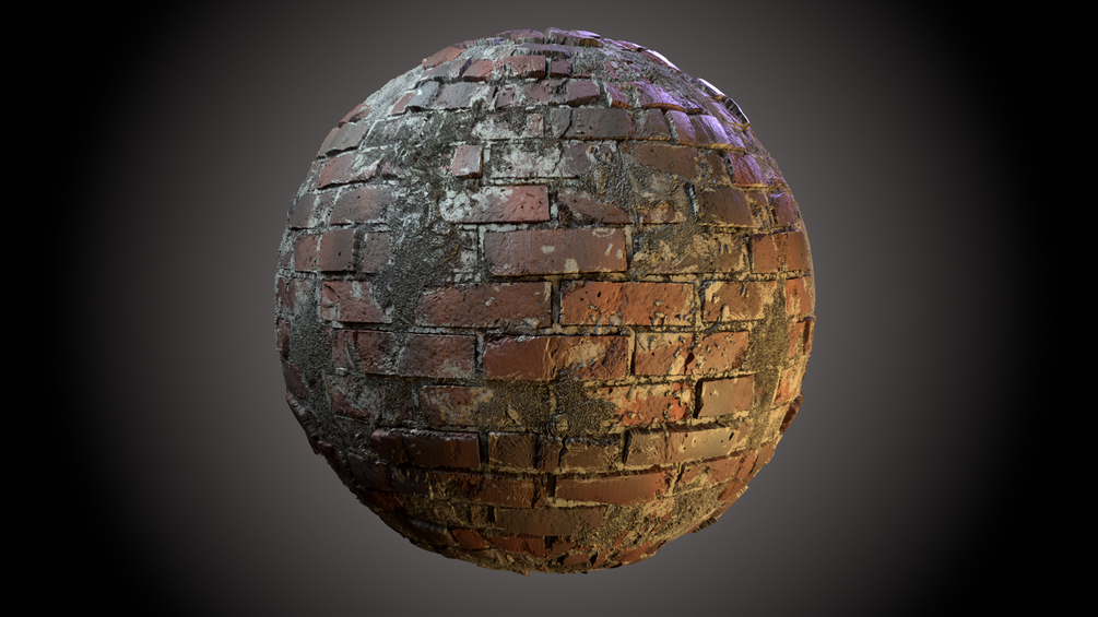 Smart brick wall substance material