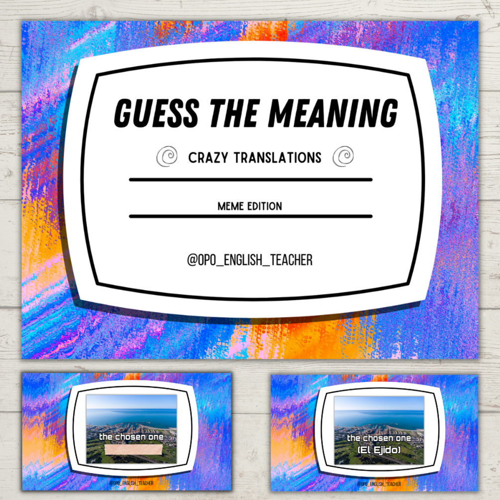 GUESS THE MEANING - CRAZY TRANSLATIONS