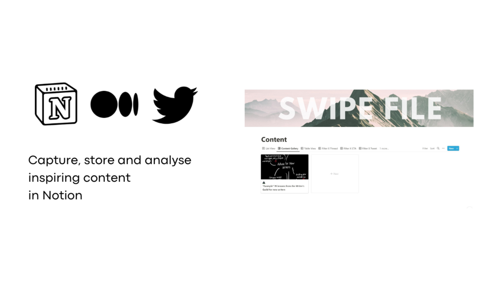 Content Swipe File for NOTION